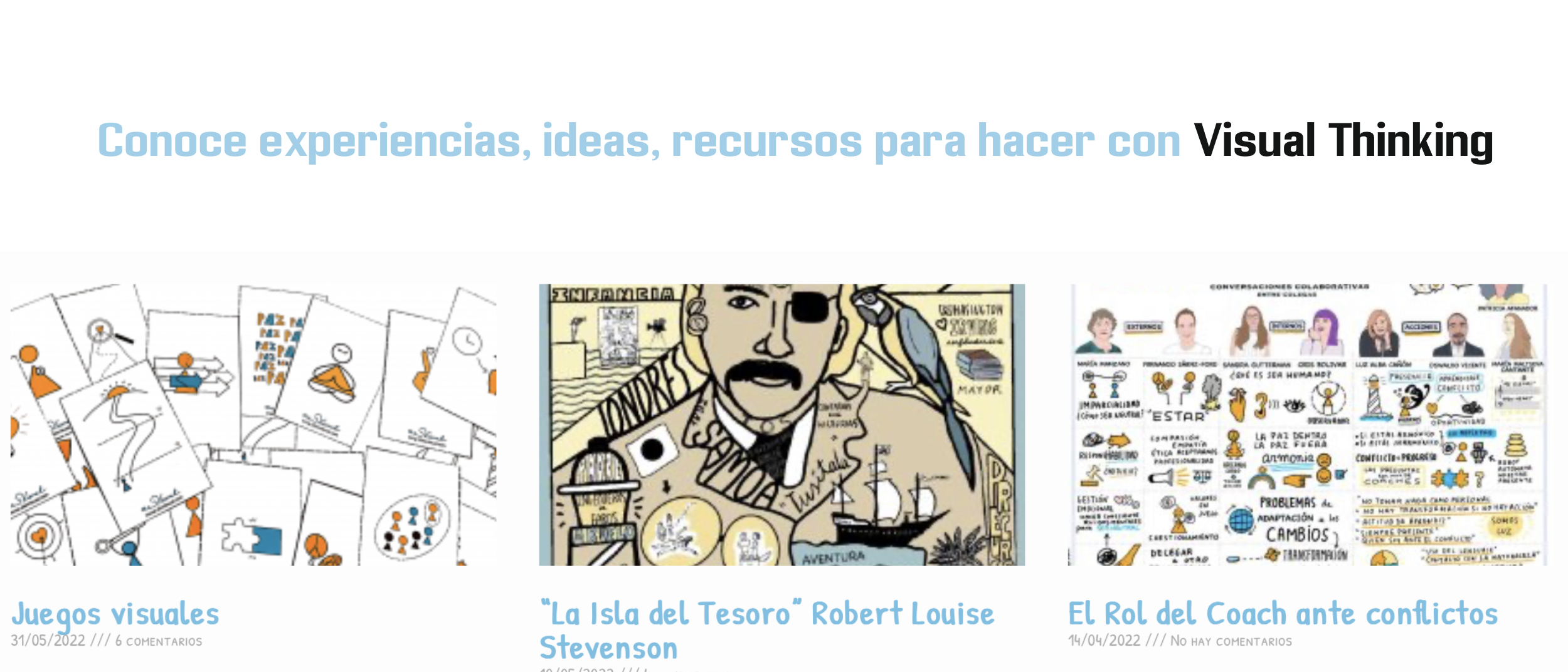 Blog - OlaVisual - Taller Creatividad Visual Thinking Sketchnoting