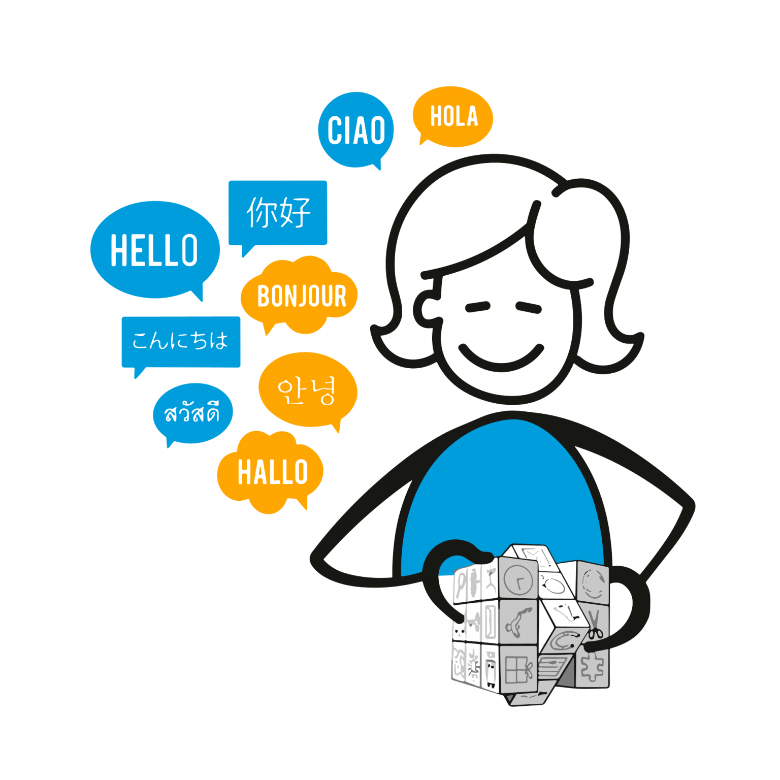 Taller 9 online: Idiomas con Visual Cube - OlaVisual.com